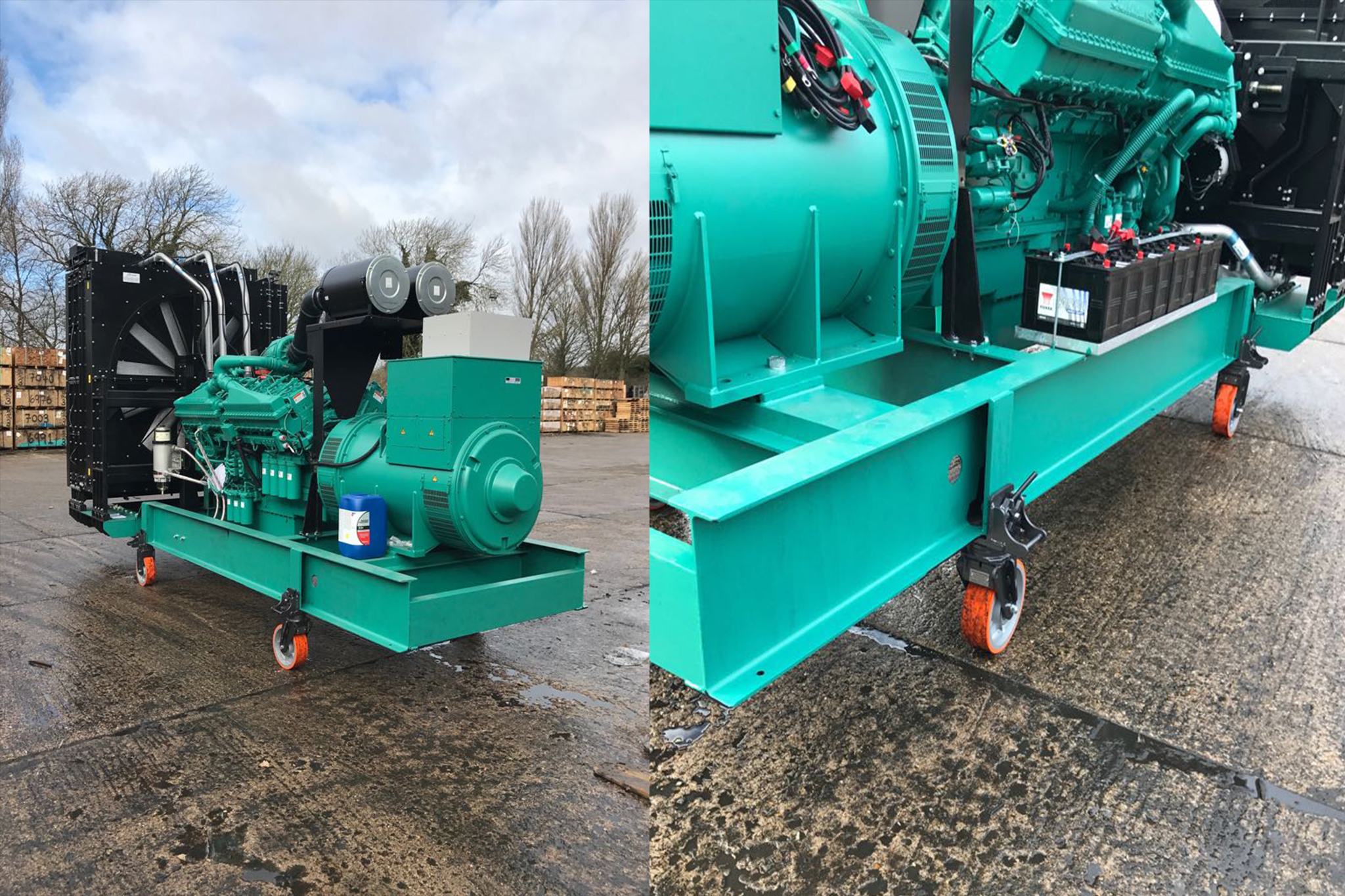 Coldene Castors ISO Container wheels | ISO Container Castors