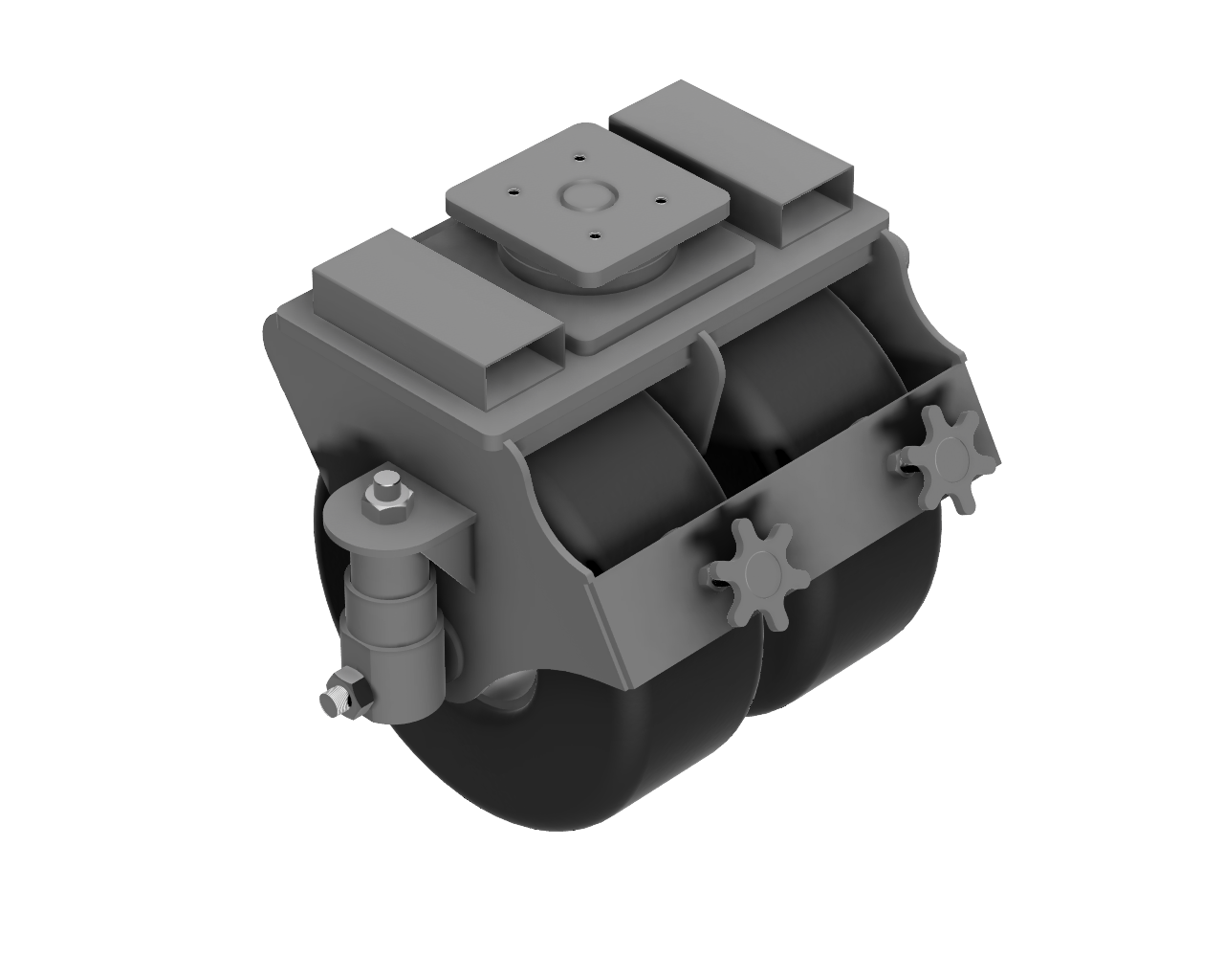 CDT24-RT-v1 | ISO Container Castors